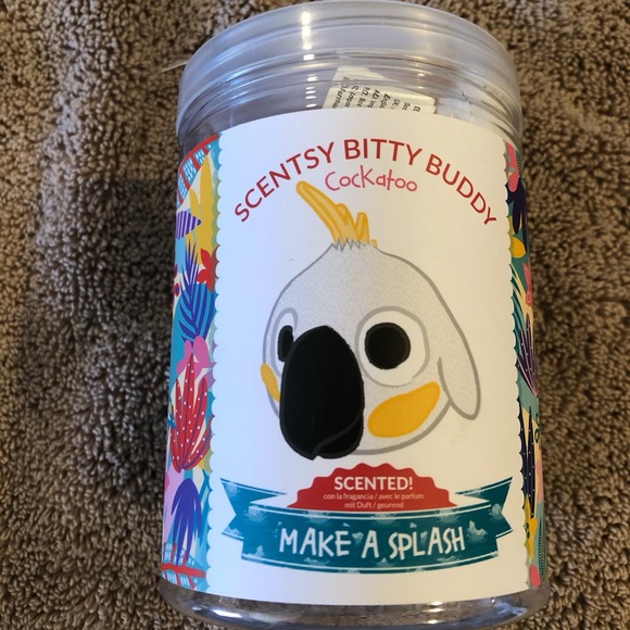 Scentsy | Toys | Scentsy Bitty Buddy Cockatoo Scented In Make A Splash ...